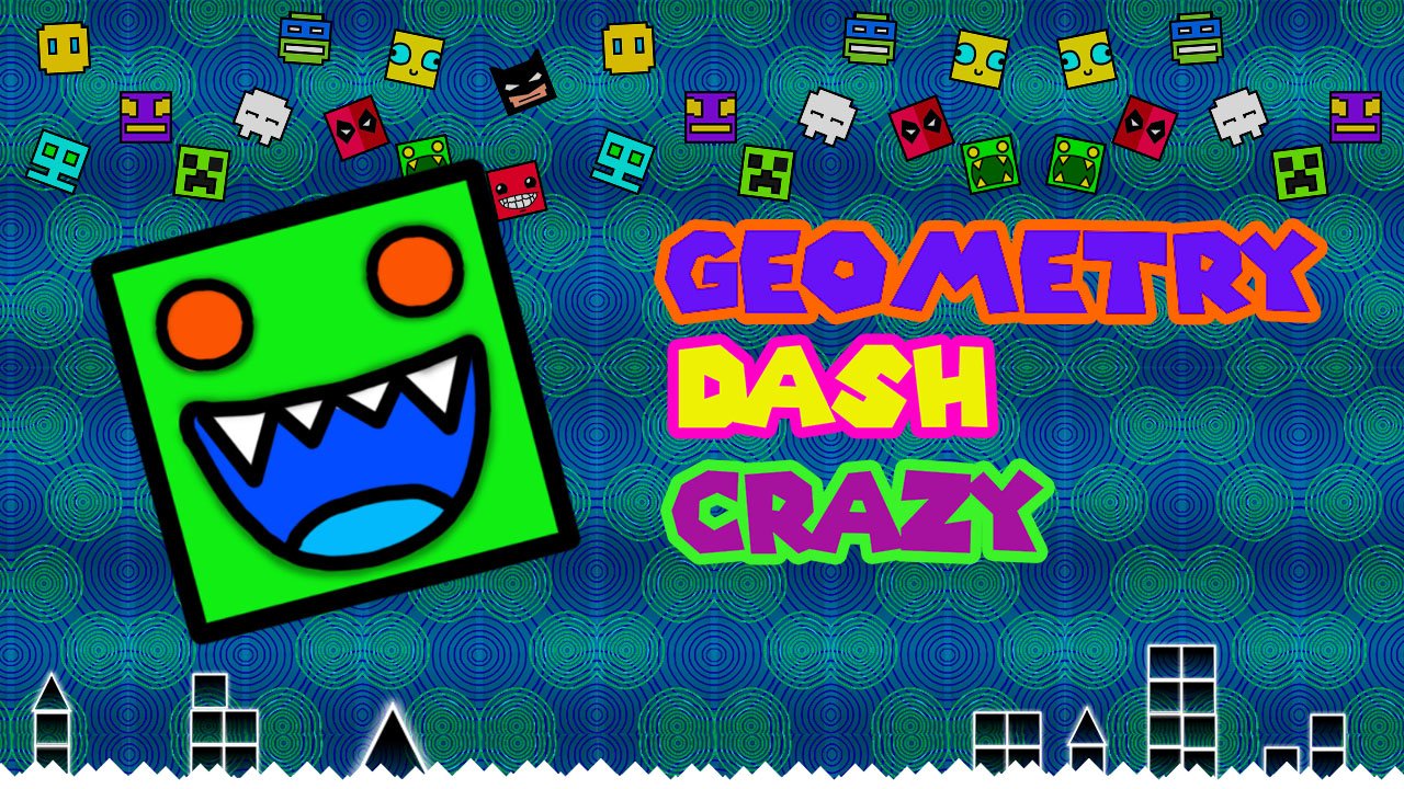 Geometry Dash Crazy, Play Free in Your Browser - Jejegames.com